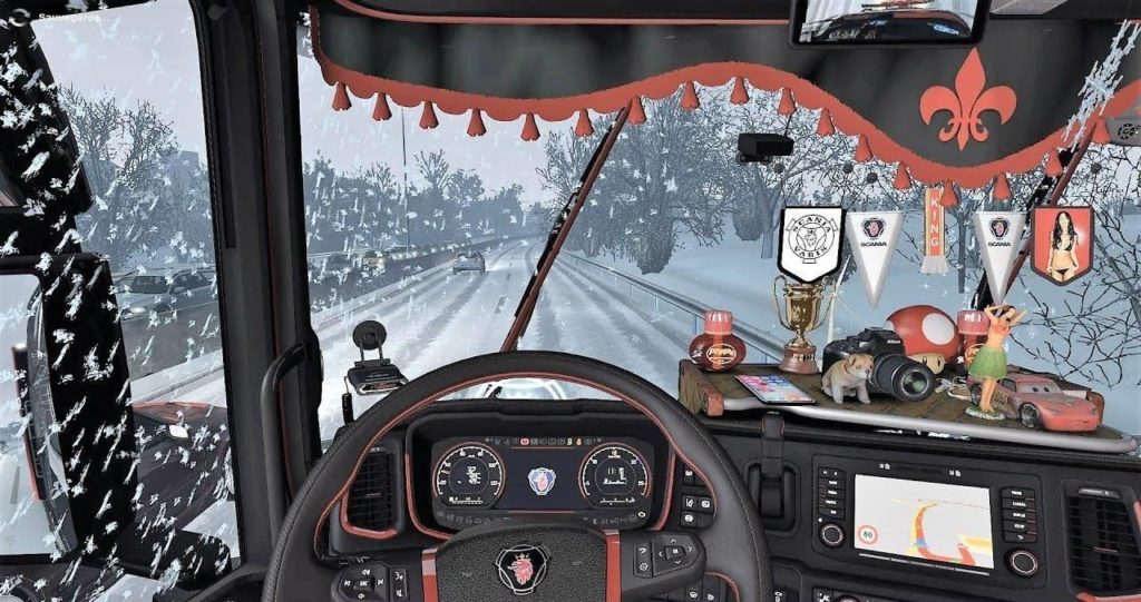 CUSTOM CABINE ADONS FOR SCANIA NEXT GEN V1.0 INTERIOR - Euro Truck ...