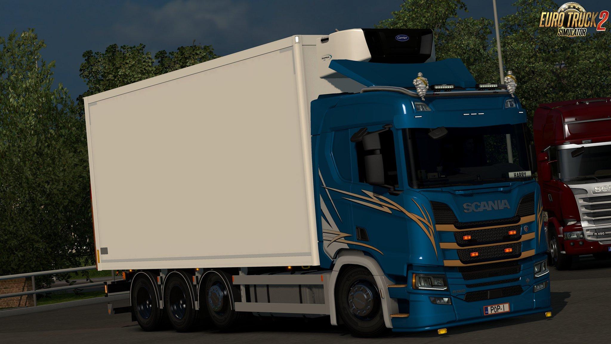 KRAKER/NTM/EKERI TANDEM ADDON FOR NEXT GEN SCANIA BY SIPERIA TRUCK ...