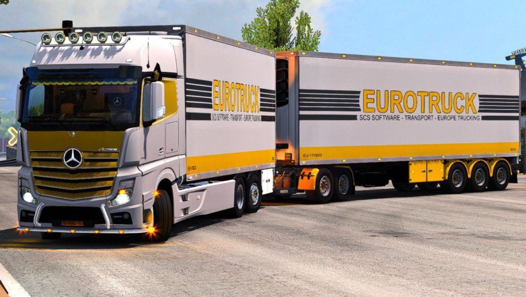 DEVIL BDF TANDEM TRUCK PACK 1.31 V91.0 ETS2 - Euro Truck Simulator 2 ...