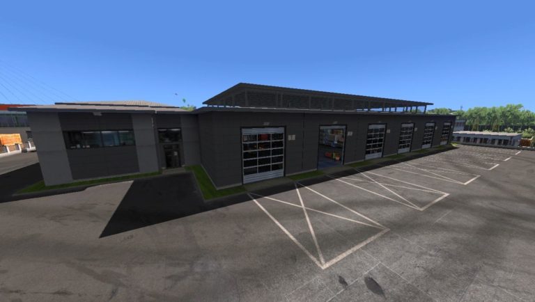 MODERN GARAGE MOD V1.0 ETS2 - Euro Truck Simulator 2 Mods | American ...