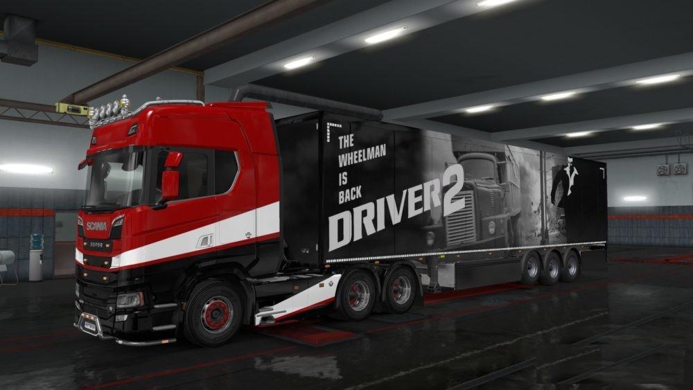 DRIVER 2 TRAILER SKIN V1.0 ETS2 - Euro Truck Simulator 2 Mods ...