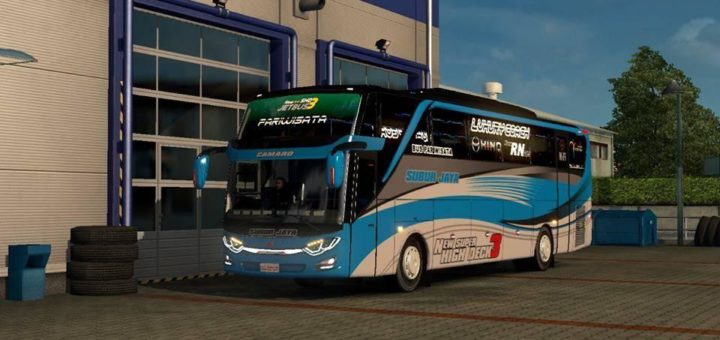 Indonesian Adiputro Jetbus | Euro Truck Simulator 2 Mods | ATS Mods