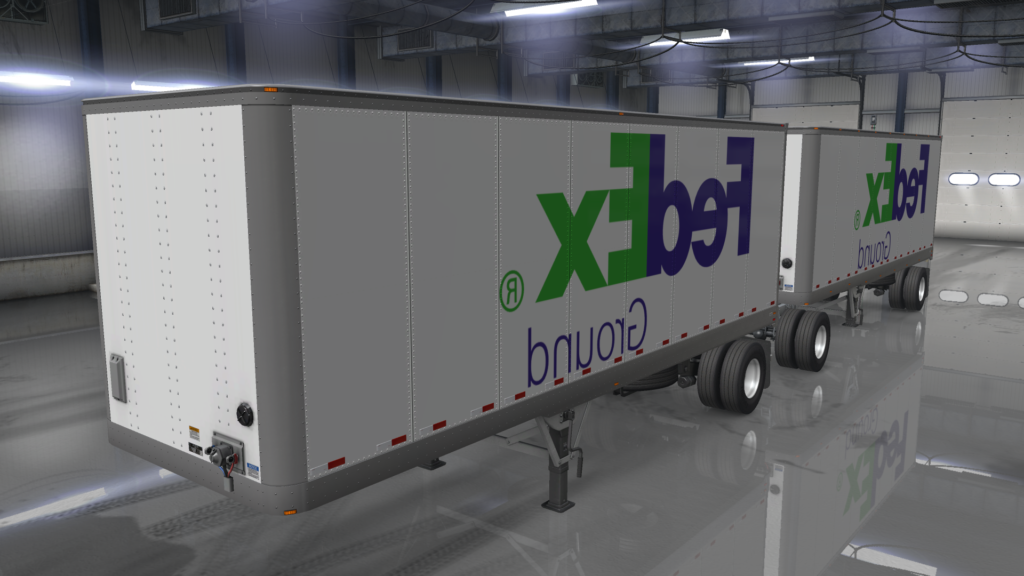 FEDEX TRAILER PACK 1.32 Mod - Euro Truck Simulator 2 Mods | American ...