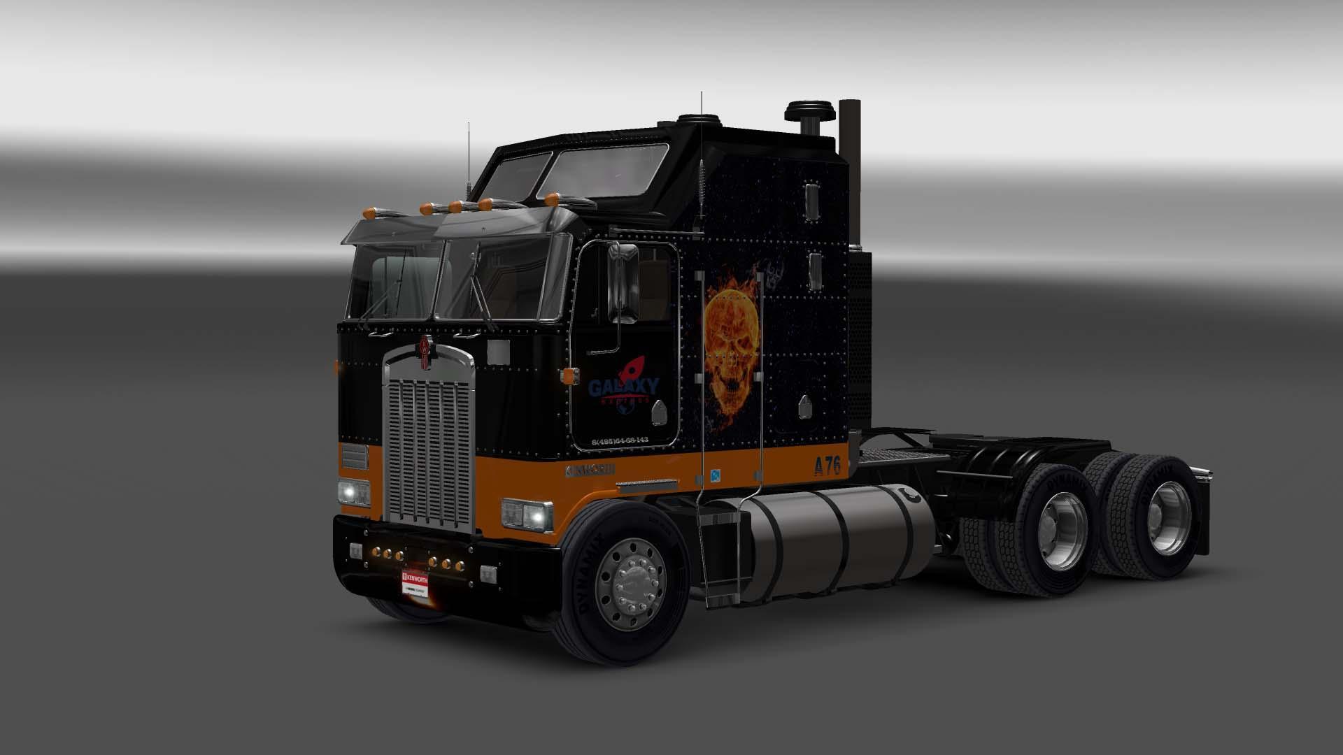 KENWORTH K100 GALAXY EXPRESS TRUCK V1.0 ATS - Euro Truck Simulator 2 ...