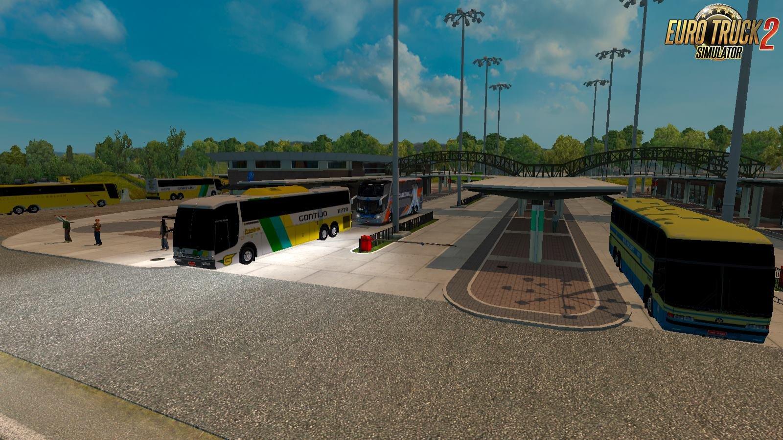 EAA BUS MAP V5.0.5 ALPHA 1.32.X MAP MOD - Euro Truck Simulator 2 Mods ...