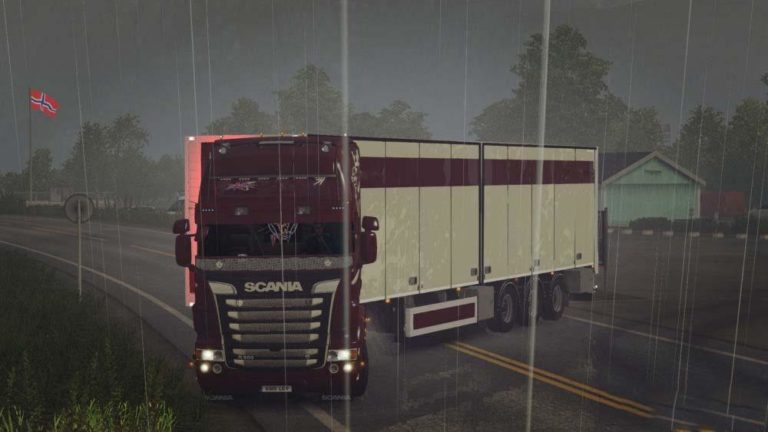 IMPROVED RAIN & FOG QUALITY AND SOUND 1.32 MOD - Euro Truck Simulator 2 ...