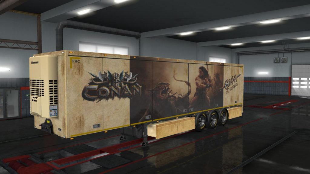RENAULT RANGE T CONAN SKIN 1.33.X SKINS PACK - Euro Truck Simulator 2 ...