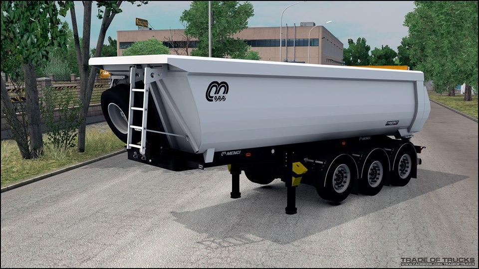 TRAILER MENCI V1.0 ETS2 - Euro Truck Simulator 2 Mods | American Truck ...
