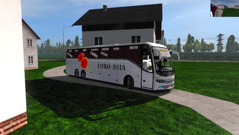 VOLVO SEATER PX 9400 OR SLEEPER PX 9700 GRAND BUS SKIN V1.0 BUS MOD ...
