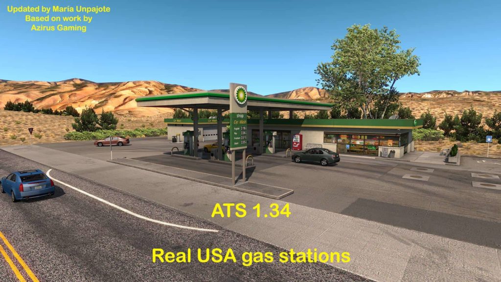 REAL USA GAS STATIONS 1.34 ATS ATS - Euro Truck Simulator 2 Mods ...