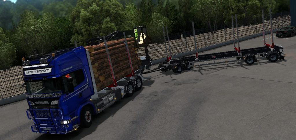 JYKI TIMBER TANDEM TRAILER V1.3 ETS2 - Euro Truck Simulator 2 Mods ...