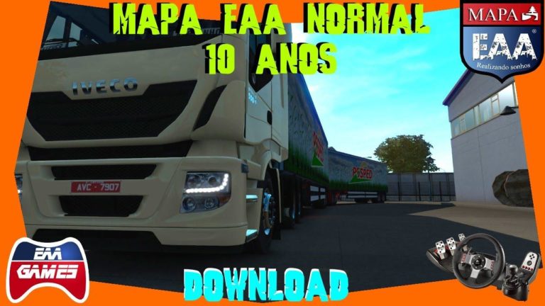 MAP EAA UPDATE 10 1.34.X MAP MOD - Euro Truck Simulator 2 Mods ...