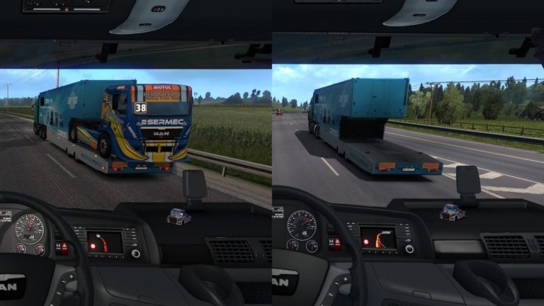 TRUCK RACING TRAILERS IN FREIGHT MARKET 1.35 ETS2 - Euro Truck ...