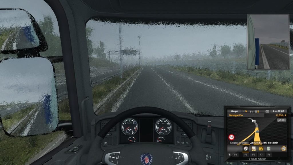 REALISTIC RAIN V2.6 (OLD HEAVY RAIN) ETS2 1.35 MOD - Euro Truck ...