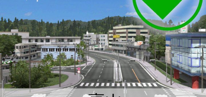 New Project Japan Map Mod Version 1.1.3 1.54 ETS2 - Euro Truck ...