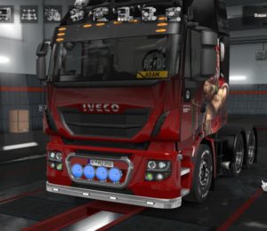 ANGEL EYES FOR IVECO HIWAY 1.35.X TUNING MOD - Euro Truck Simulator 2 ...