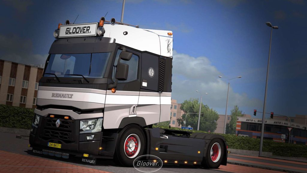 RENAULT T LIGHT IMPROVEMENTS / LOWERED CHASSIS V1.2 TUNING MOD - Euro Truck Simulator 2 Mods ...