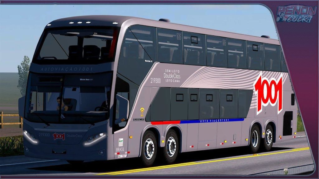 BUSSCAR VISSTA BUSS DD 6X2 8X2 CD3DSHOP V3 BUS - Euro Truck Simulator 2 ...