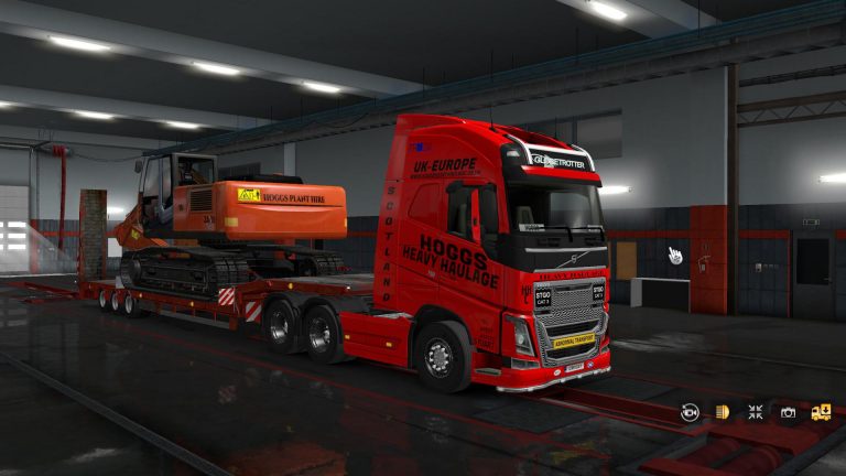 Hoggs Heavy Haulage skin for Volvo 2012 v1.0 ETS2 - Euro Truck ...