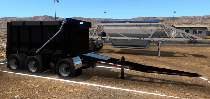Dump Trailer | Euro Truck Simulator 2 Mods | ATS Mods
