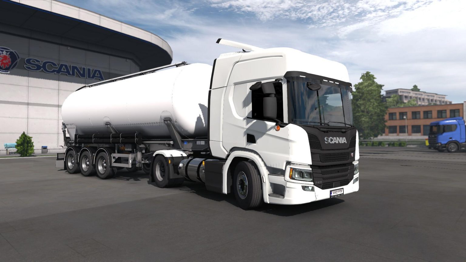 Liquified Natural Gas Tanks for Eugene's Scania NG v2.0 ETS2 - Euro ...