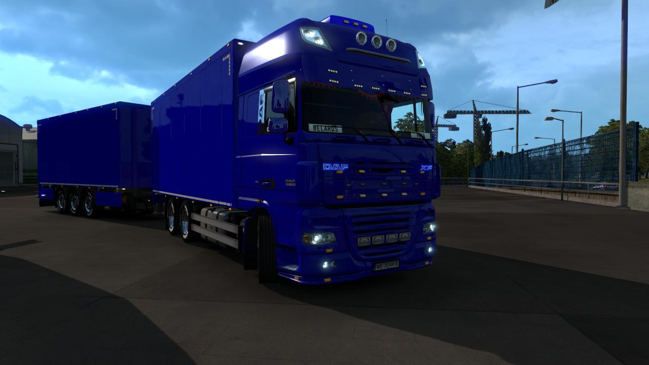 DAF XF 105 by vad&k v6.13.1 1.36.x ETS2 - Euro Truck Simulator 2 Mods ...