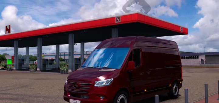 Mercedes Sprinter | Euro Truck Simulator 2 Mods | ATS Mods
