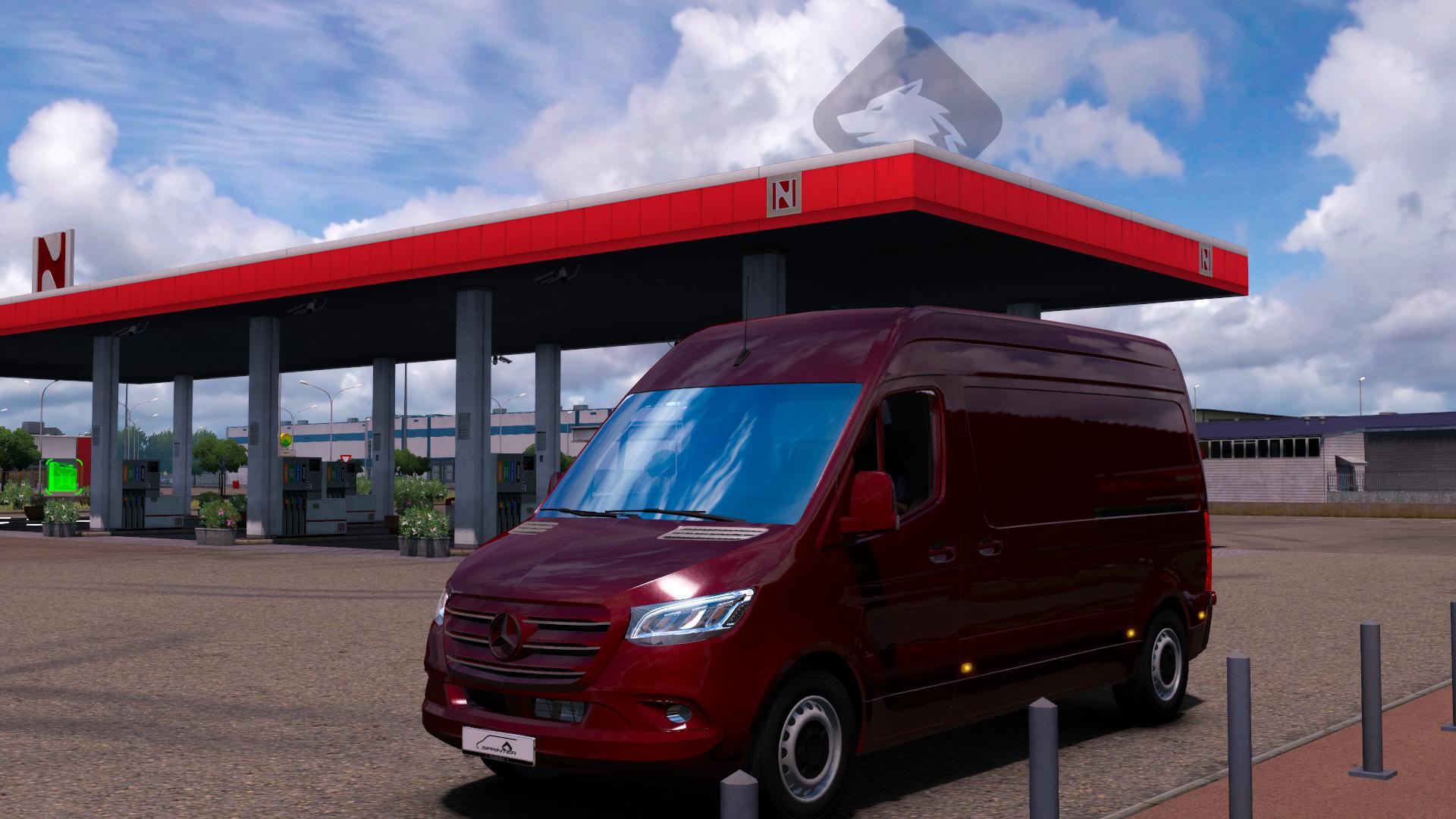 Mercedes Sprinter 2019 BETA v0.3 KacperKWC 1.36 ETS2 - Euro Truck ...
