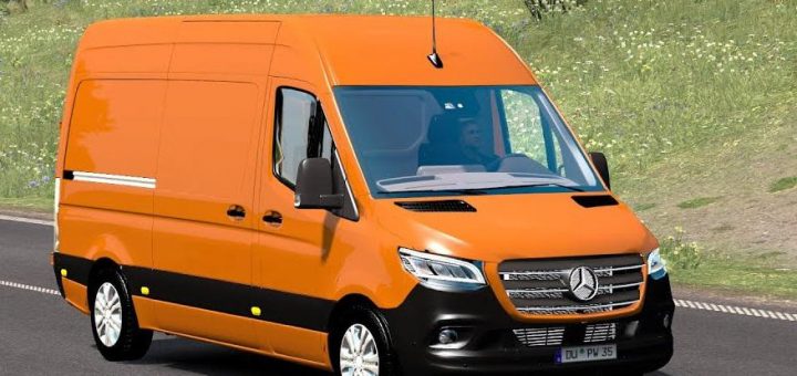 Mercedes Sprinter | Euro Truck Simulator 2 Mods | ATS Mods