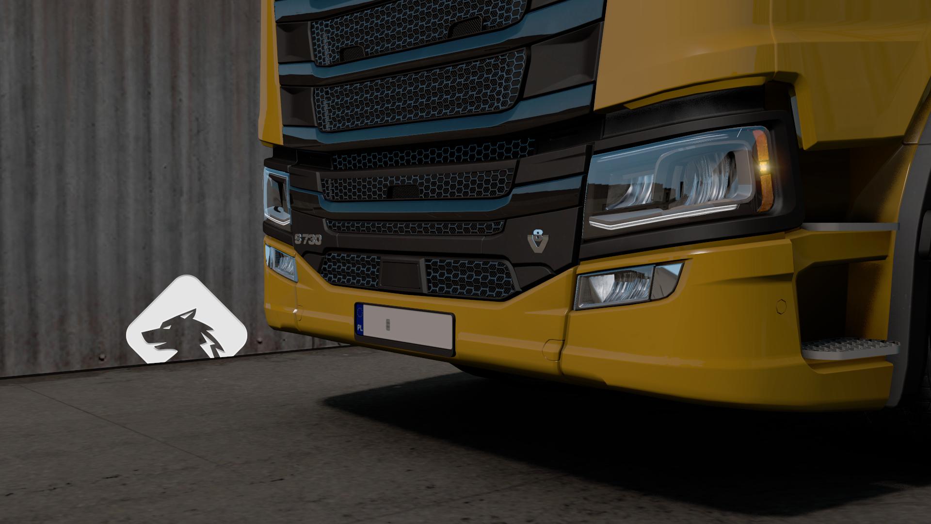Scania R/S Registration Plate V2 1.36 ETS2 - Euro Truck Simulator 2 ...