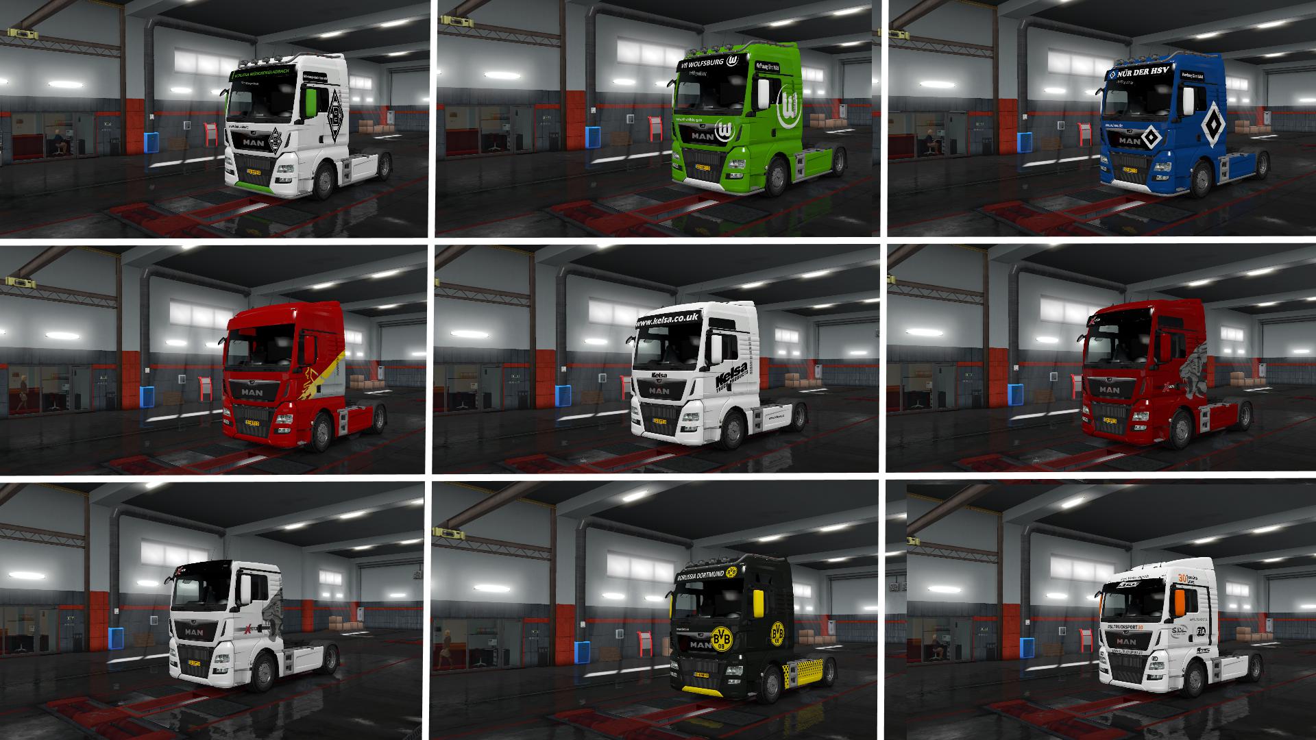 Skin pack for Madster by Polltrans v1.0 ETS2 - Euro Truck Simulator 2 ...