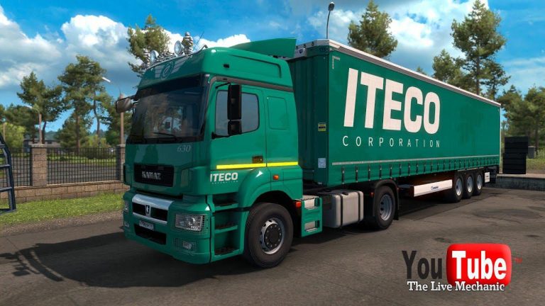 ITECO Truck Skin v1.33 ETS2 - Euro Truck Simulator 2 Mods | American ...