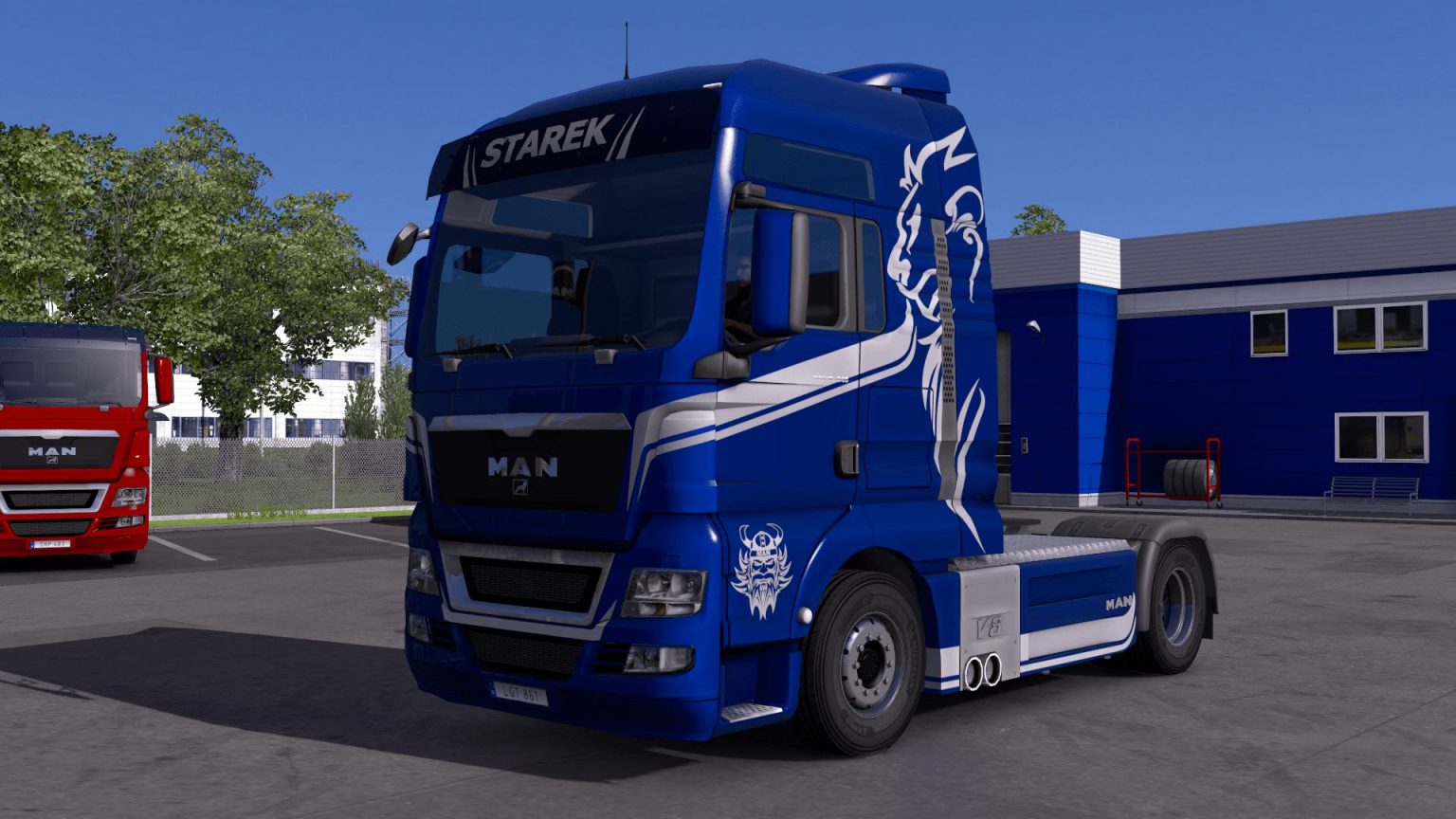 MAN TGX Starek Transport Skin 1.37 ETS2 - Euro Truck Simulator 2 Mods | American Truck Simulator ...