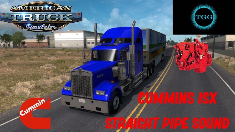 Cummins ISX Straight Pipe Sound v1.0 1.37.x ATS - Euro Truck Simulator ...