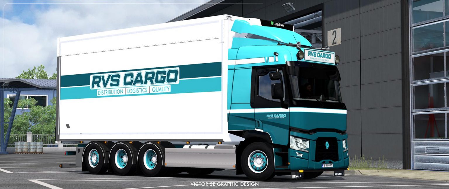 RVS Cargo Renault T Range Rigid Skin v1.0 ETS2 - Euro Truck Simulator 2 ...