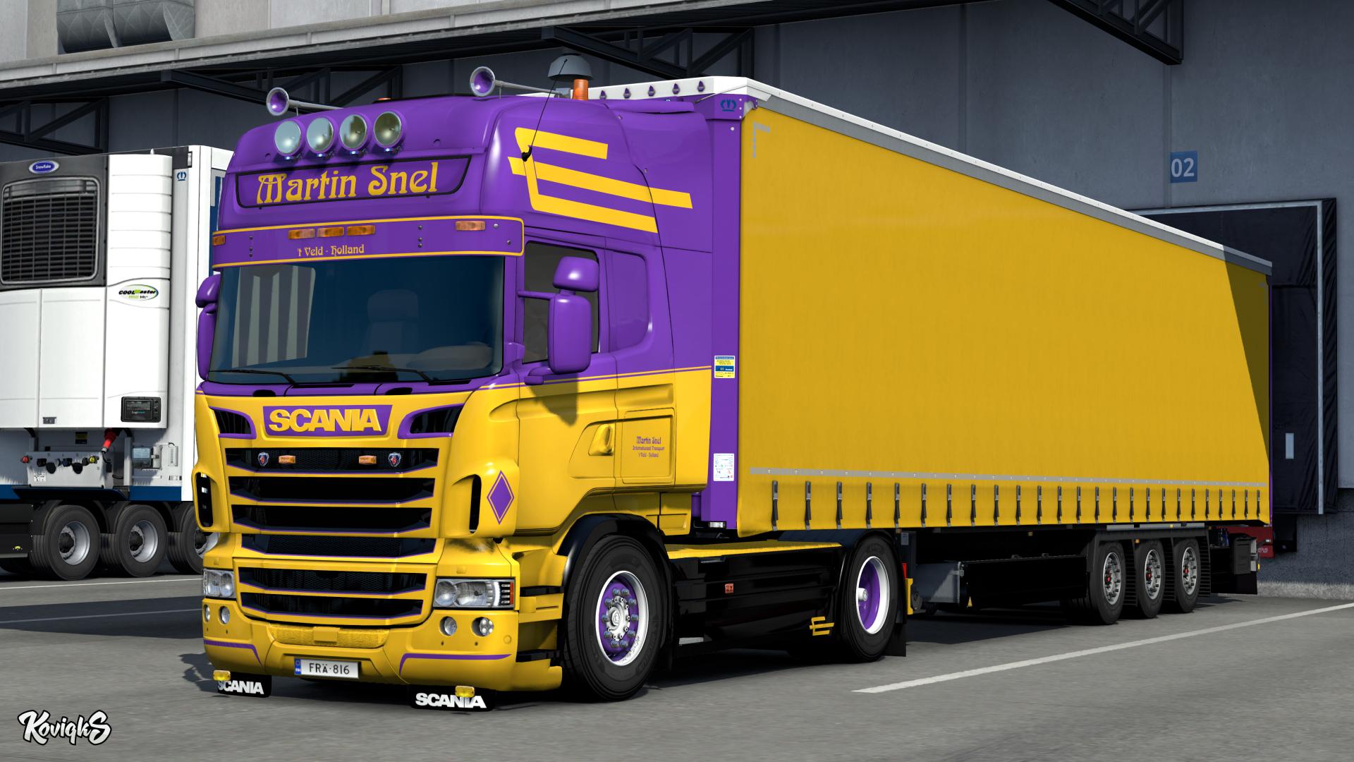 Scania RJL Martin Snel Combo Skin Pack 1.37.x ETS2 - Euro Truck ...