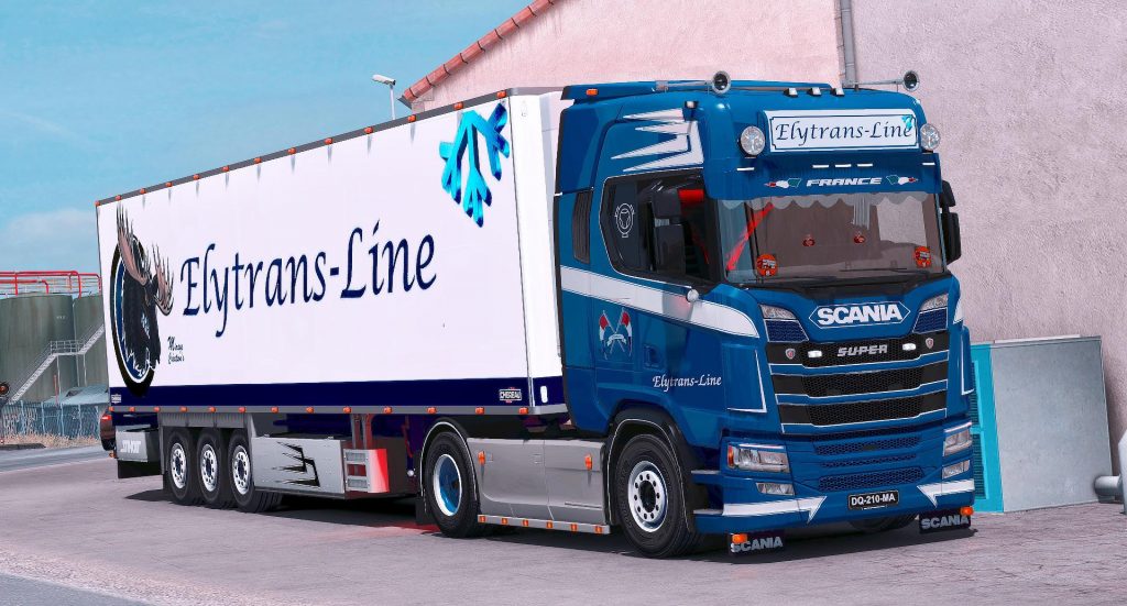Scania S Elytrans skin v1.0 ETS2 - Euro Truck Simulator 2 Mods ...