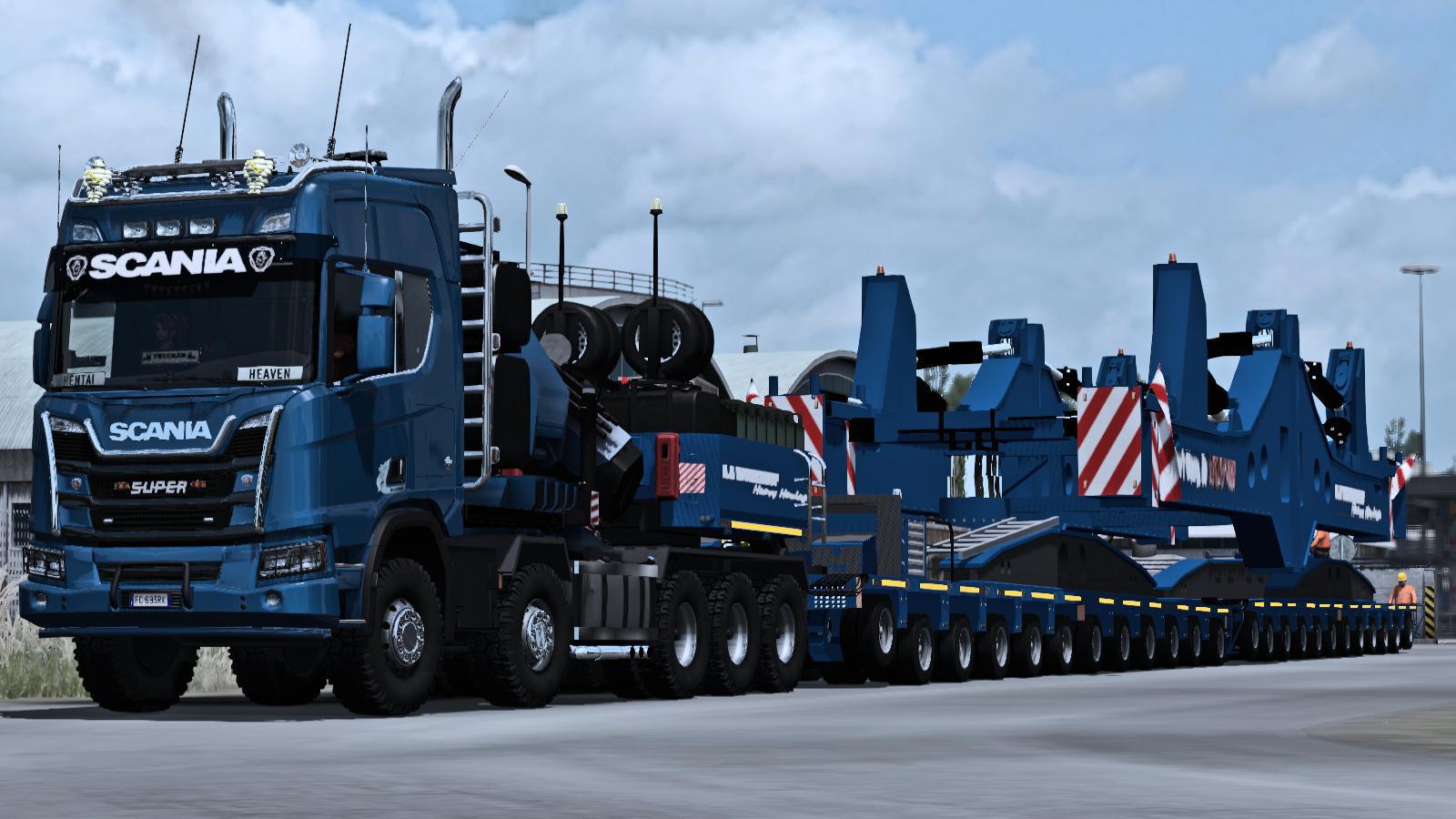 MEGA TRAFO SPECIAL AND REGULAR TRANSPORT v2.0 ETS2 - Euro Truck ...