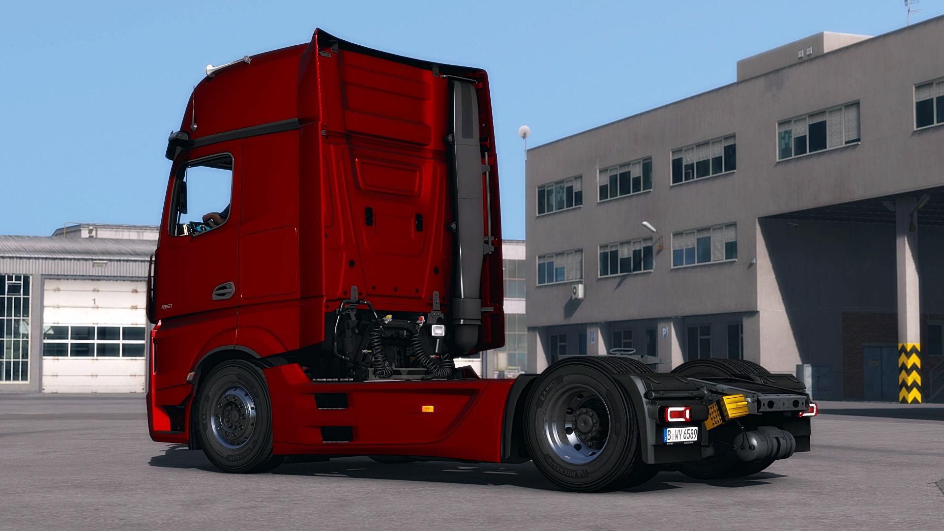 Mercedes Benz Actros MP5 2019 NEW v1.3 1.38 ETS2 - Euro Truck Simulator 2 Mods | American Truck ...