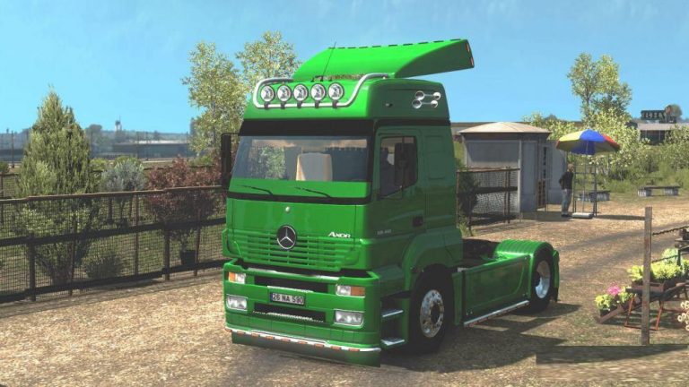 Mercedes-Benz Axor MP1 v3.0 Modu 1.38 ETS2 - Euro Truck Simulator 2 ...