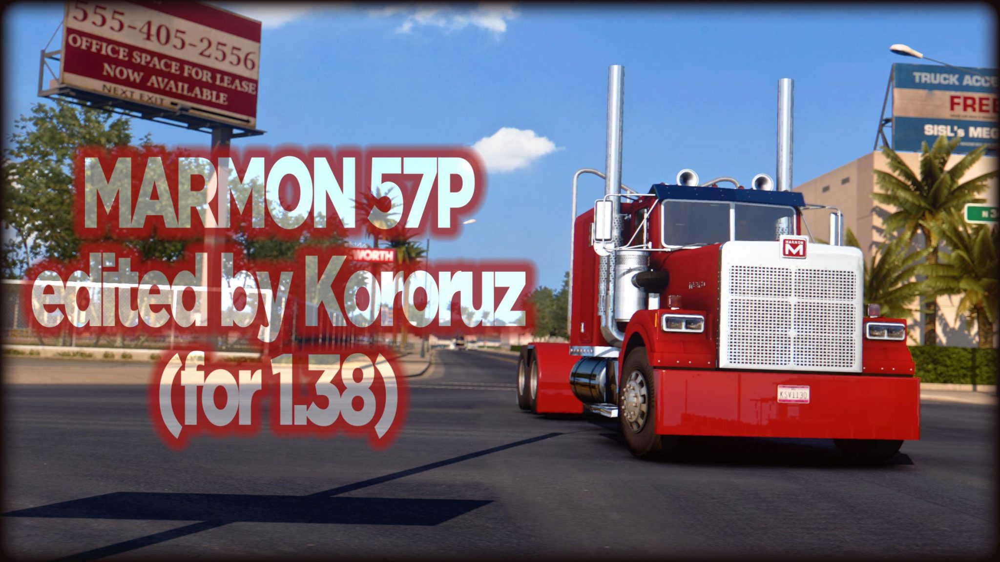 Marmon 57P edited by Kororuz v0.99 1.38 ATS - Euro Truck Simulator 2 ...