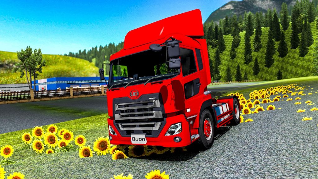 NEW UD QUON BY SHEIBISHI TRUCK MOD 1.38 ETS2 - Euro Truck Simulator 2 ...
