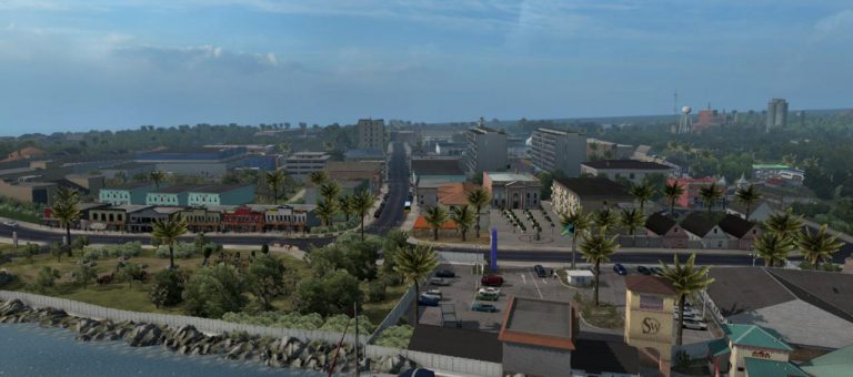Caribbean Map v1.0.2 1.39 ATS - Euro Truck Simulator 2 Mods | American ...