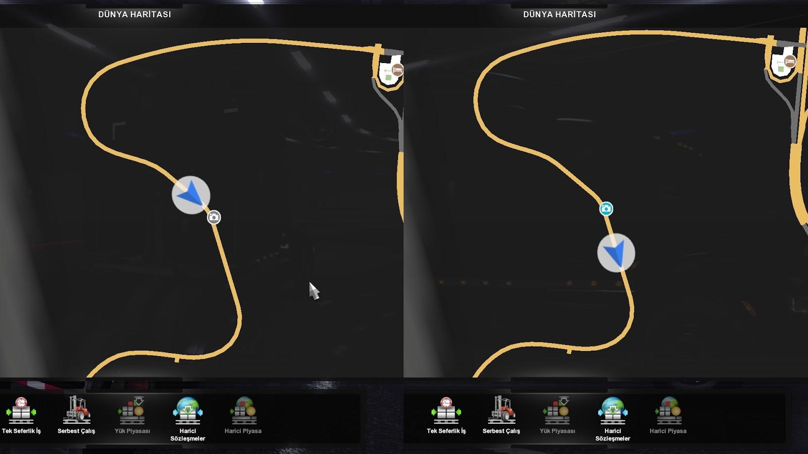 Google Maps Navigation v2.3 ATS - Euro Truck Simulator 2 Mods | American Truck Simulator Mods