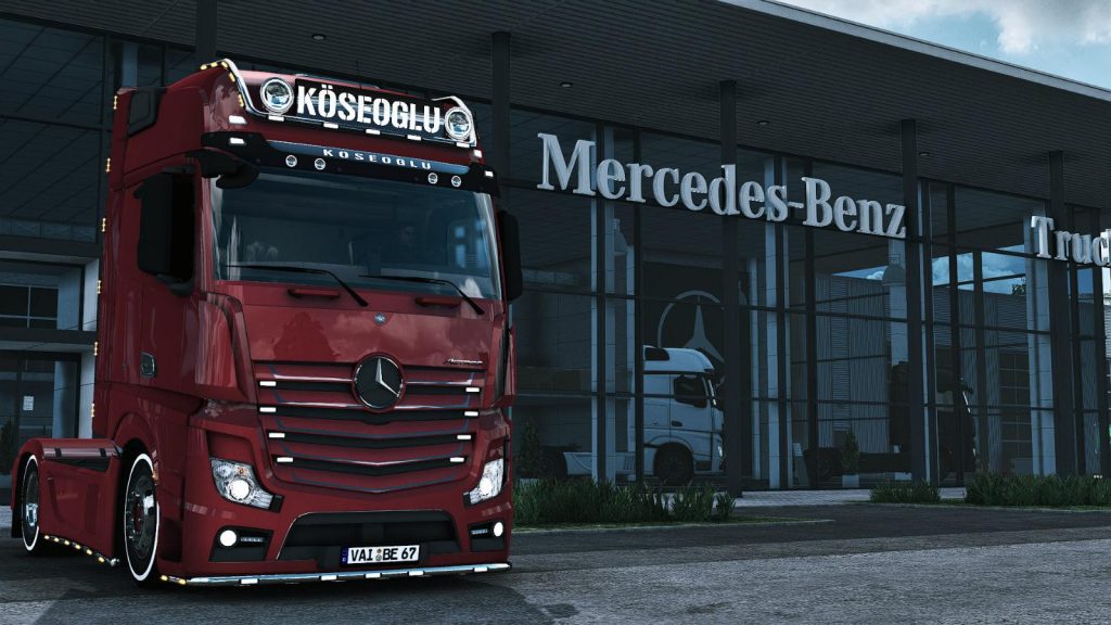 Mercedes MP4 KOSEOGLU Edit 1.39 ETS2 - Euro Truck Simulator 2 Mods ...