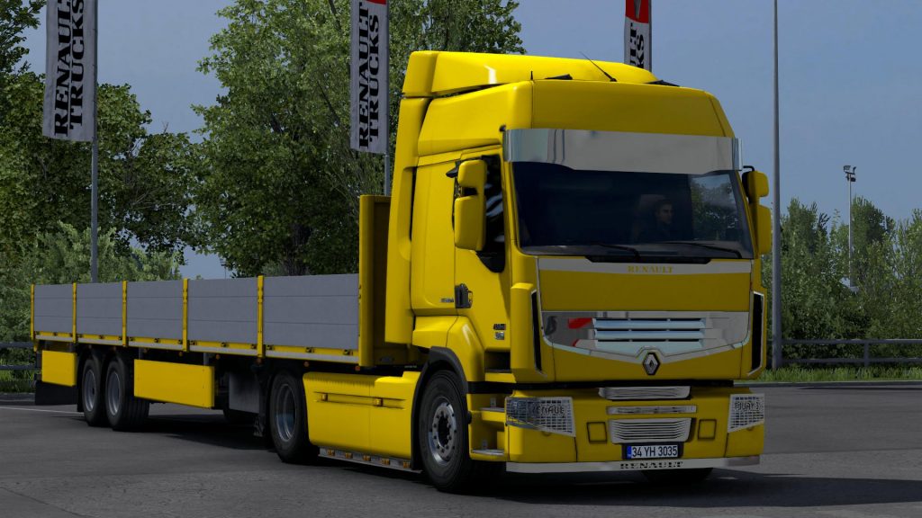 Renault Premium Chrome Tuning v1.0 ETS2 - Euro Truck Simulator 2 Mods ...