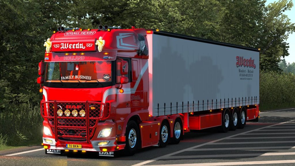 Weeda Transport DAF v1.0 ETS2 - Euro Truck Simulator 2 Mods | American ...