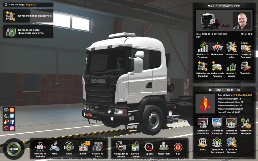 PROFILE MAPA ELDORADO PRO BY ELVIS FELIX 1.7.8 1.39 ETS2 - Euro Truck Simulator 2 Mods ...