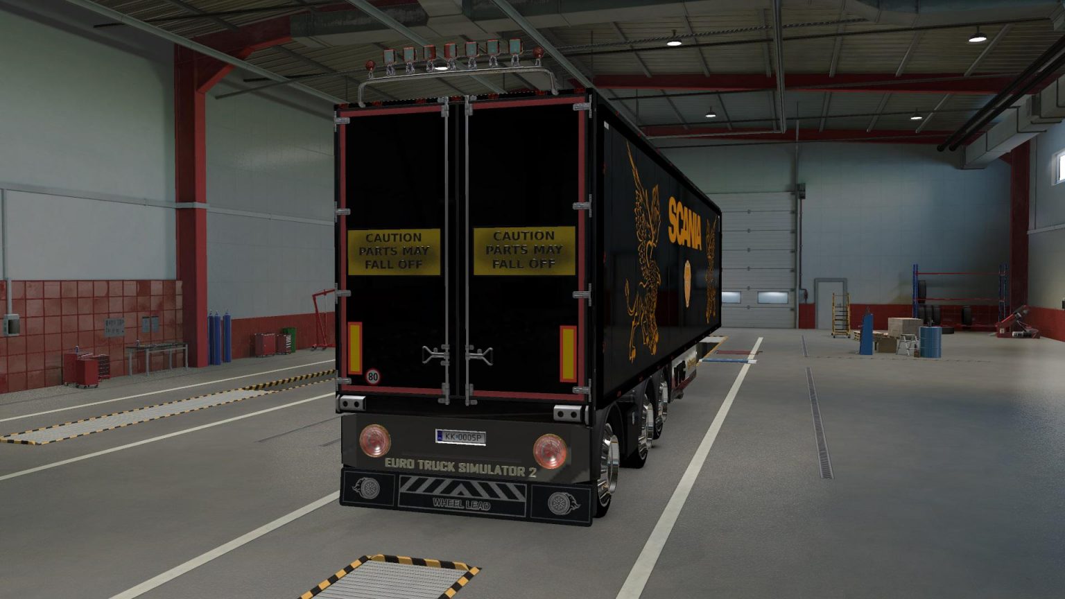 Rear Banners for Trailers 1.39 ETS2 - Euro Truck Simulator 2 Mods ...