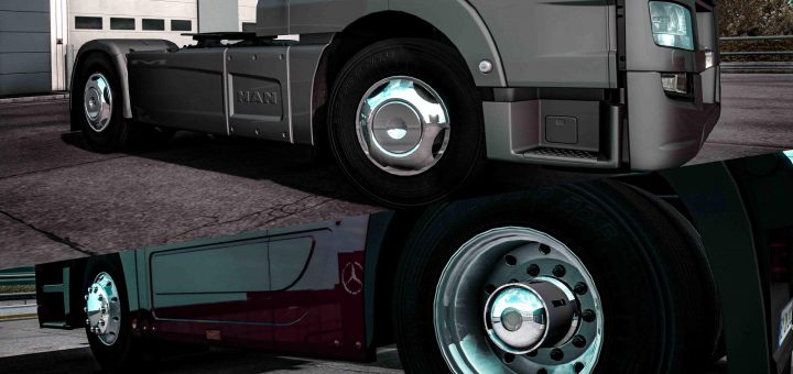 Rim with Snow Chains ATS - Euro Truck Simulator 2 Mods | American Truck ...